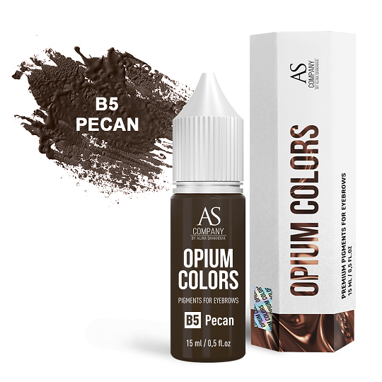 Opium Colors pigment za obrve 15ml – B5 Pecan | AS- Pigment Serbia